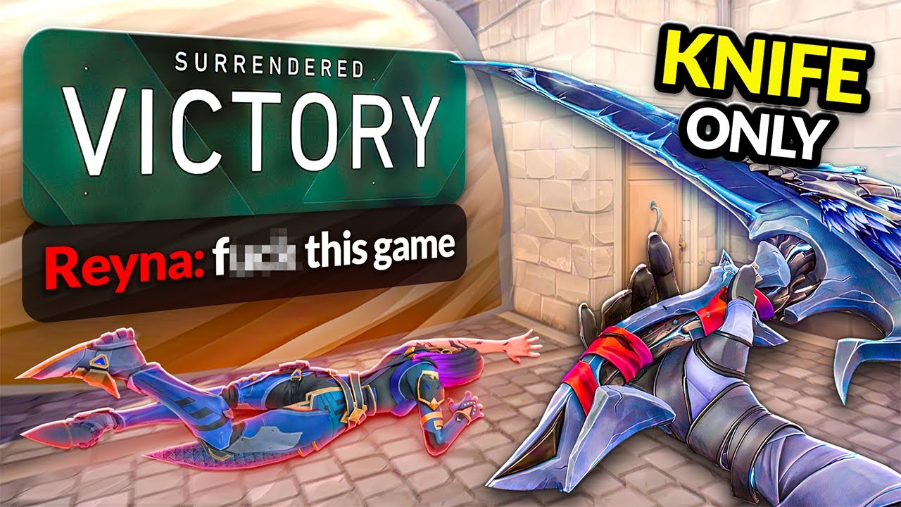 Knife-Only Victory That Made the Enemy Team Surrender