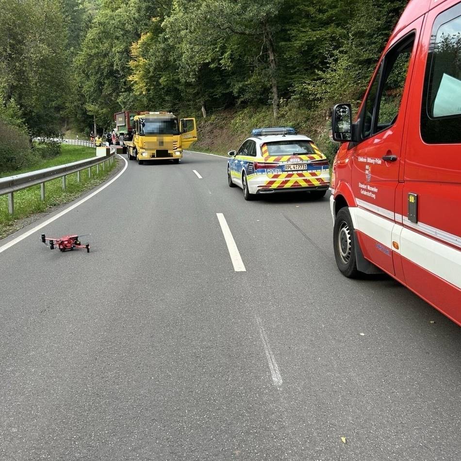 Tödlicher Unfall in der Eifel: Motorradfahrer stirbt bei Kollision