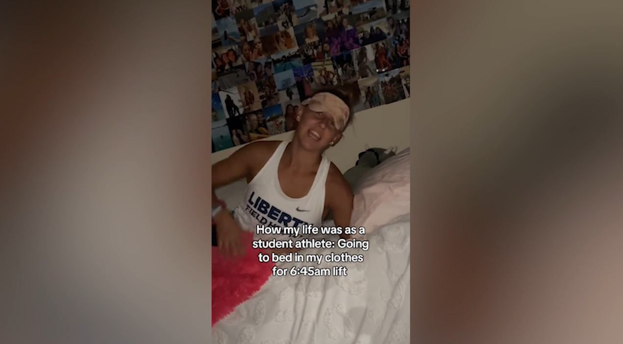 Student Athlete Shares Night Time Routine That Saves Time In The Morning