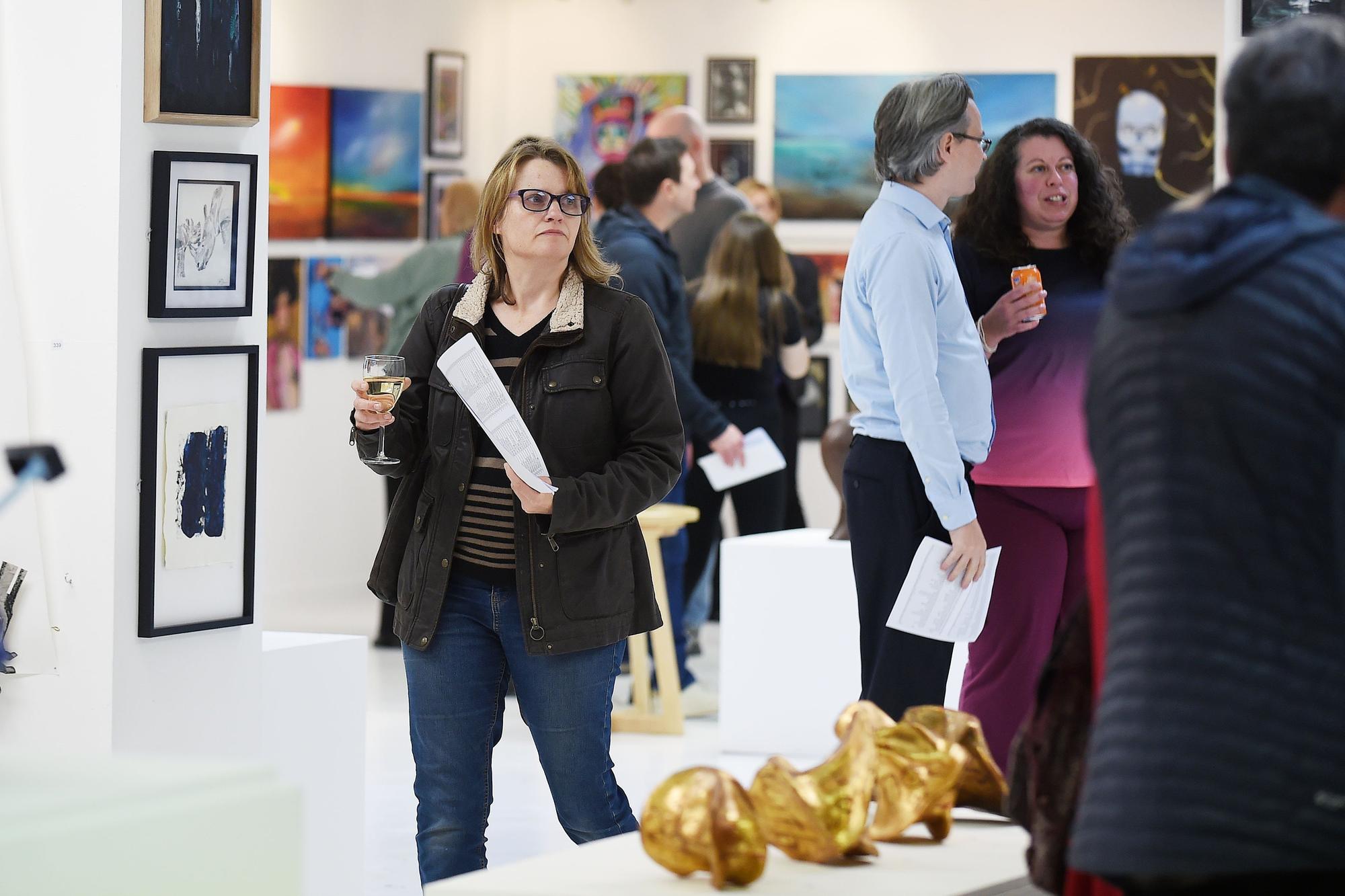 In pictures: Larbert's D2 The Creative Centre hosts annual art exhibition