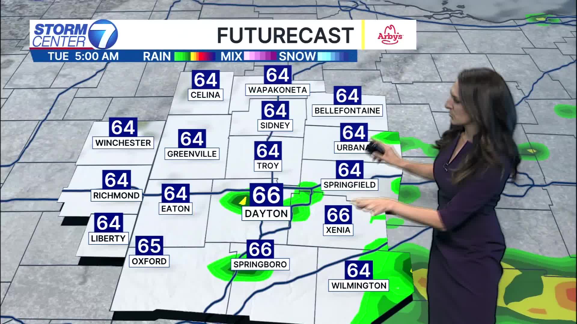 Rain has finally arrived