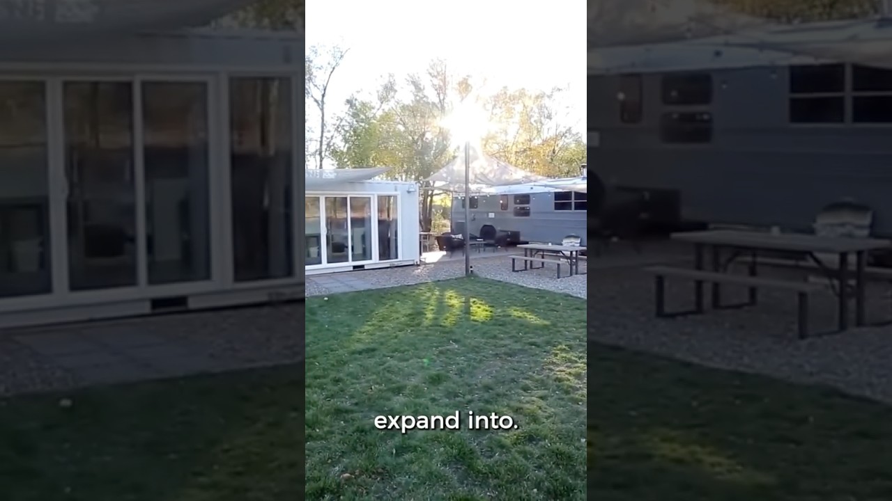 Discover their tiny home bus & container oasis