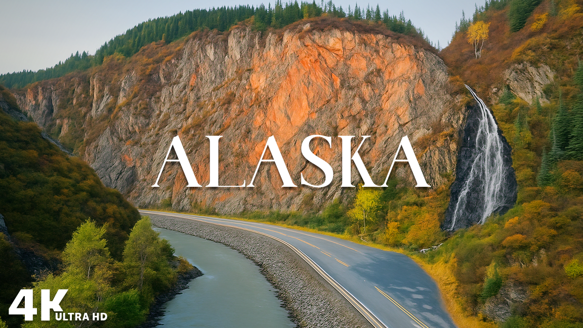 Así es la naturaleza de Alaska en 4K