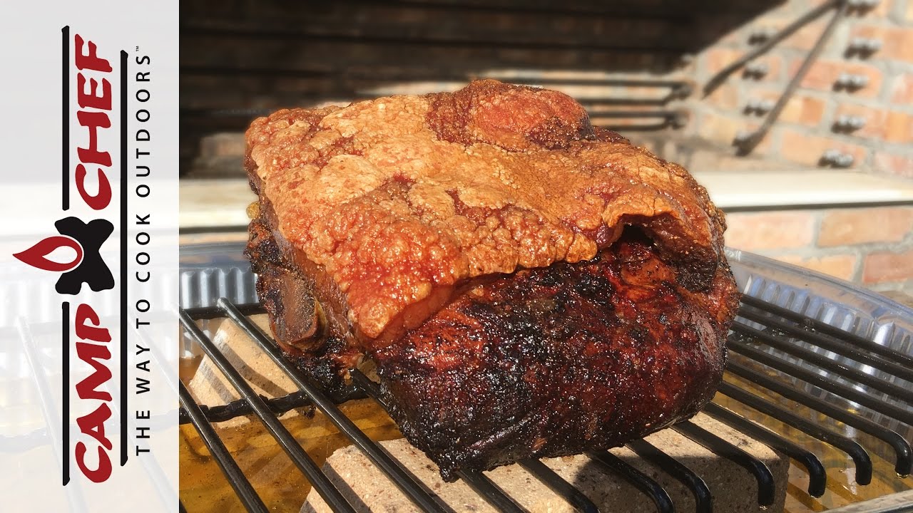 Cuban Pork Shoulder Roast Smoked Lechon Asado Chicharrón