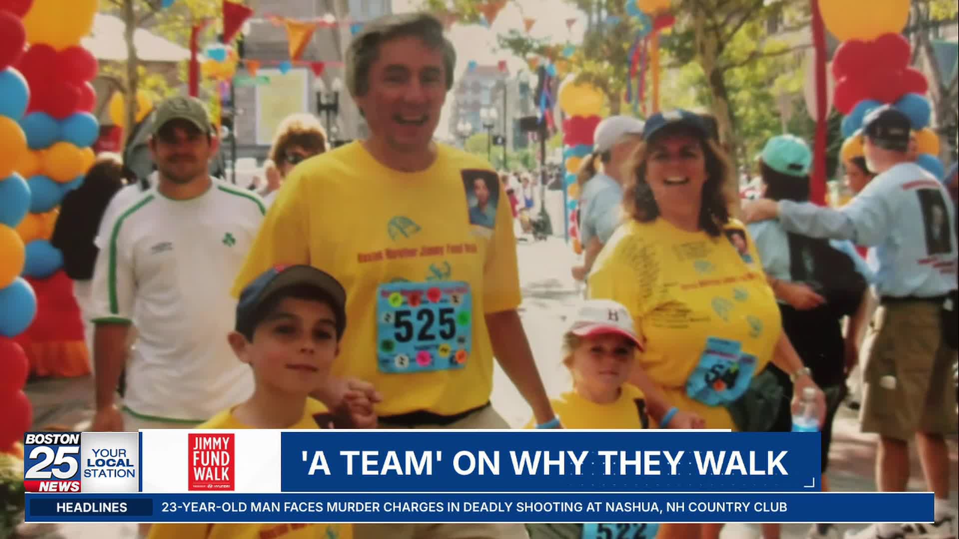 ‘A little hope for a cure’: 2025 Jimmy Fund Walk’s ‘A Team’ shares why ...