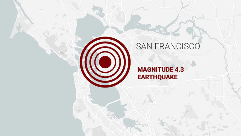 San Francisco rocked by powerful earthquake