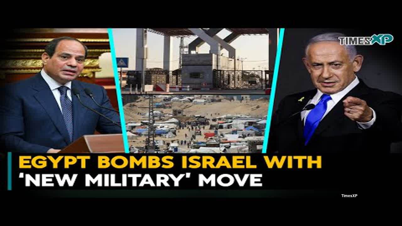Egypt Bombs Israel With New Military Move Over Gaza War| Israel-Hamas War