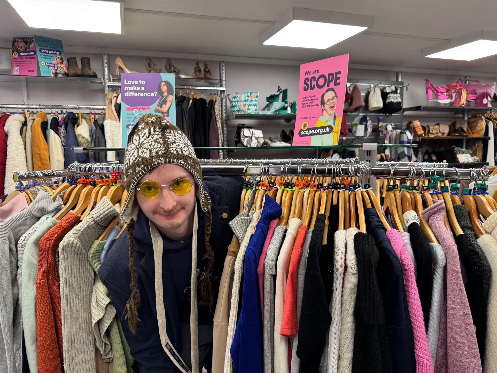 Final week to send your donations free, with Evri, to Scope charity shops