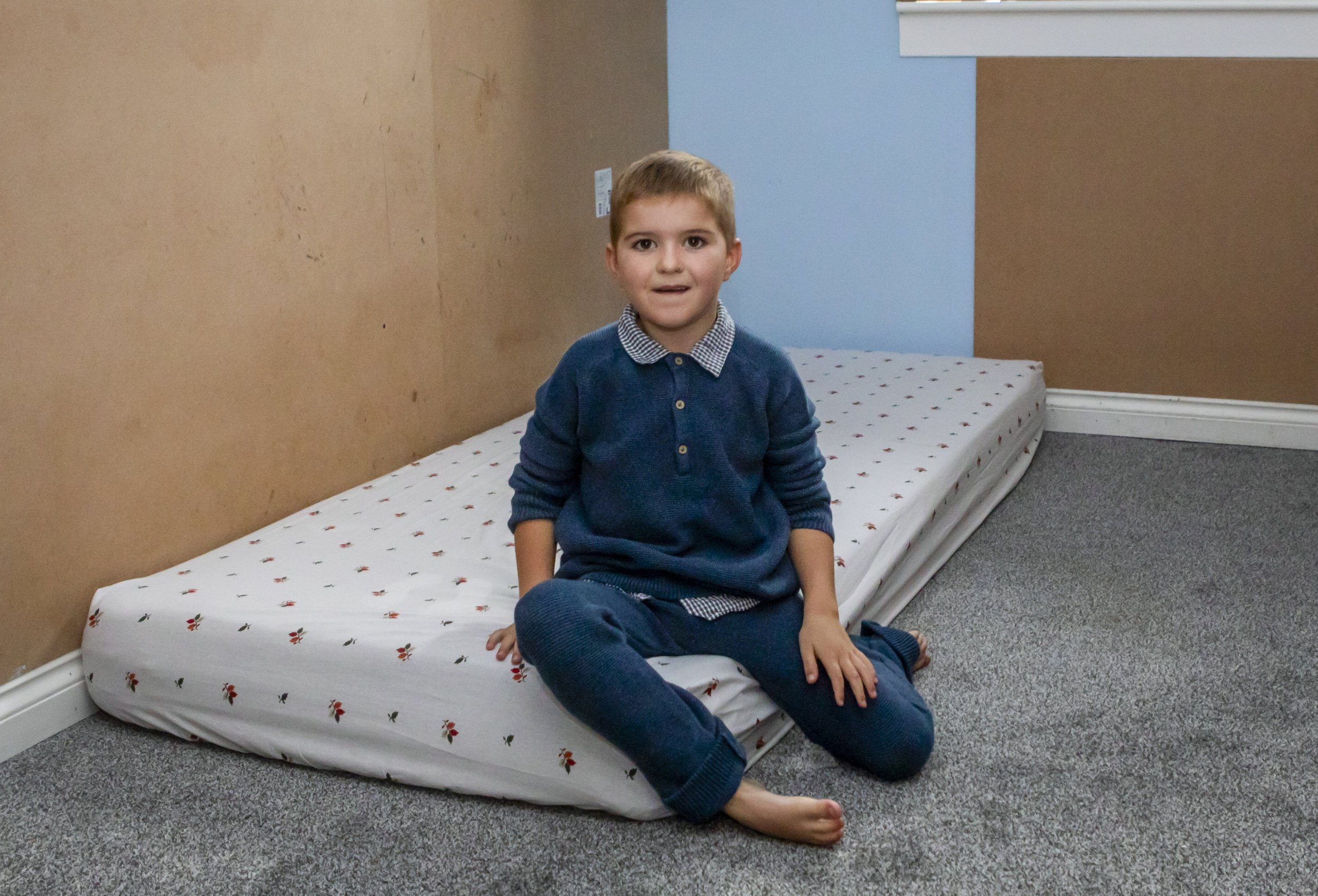 Boy with rare condition eats sand and walls at home