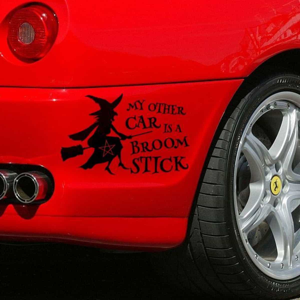 Hilarious "My Other Car Is a ___" bumper stickers