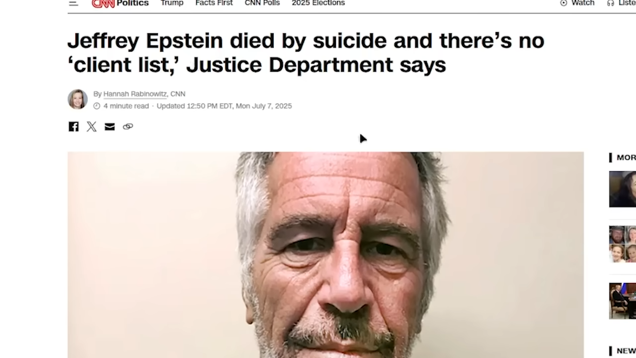 The Truth About Jeffrey Epstein and the Missing Client List