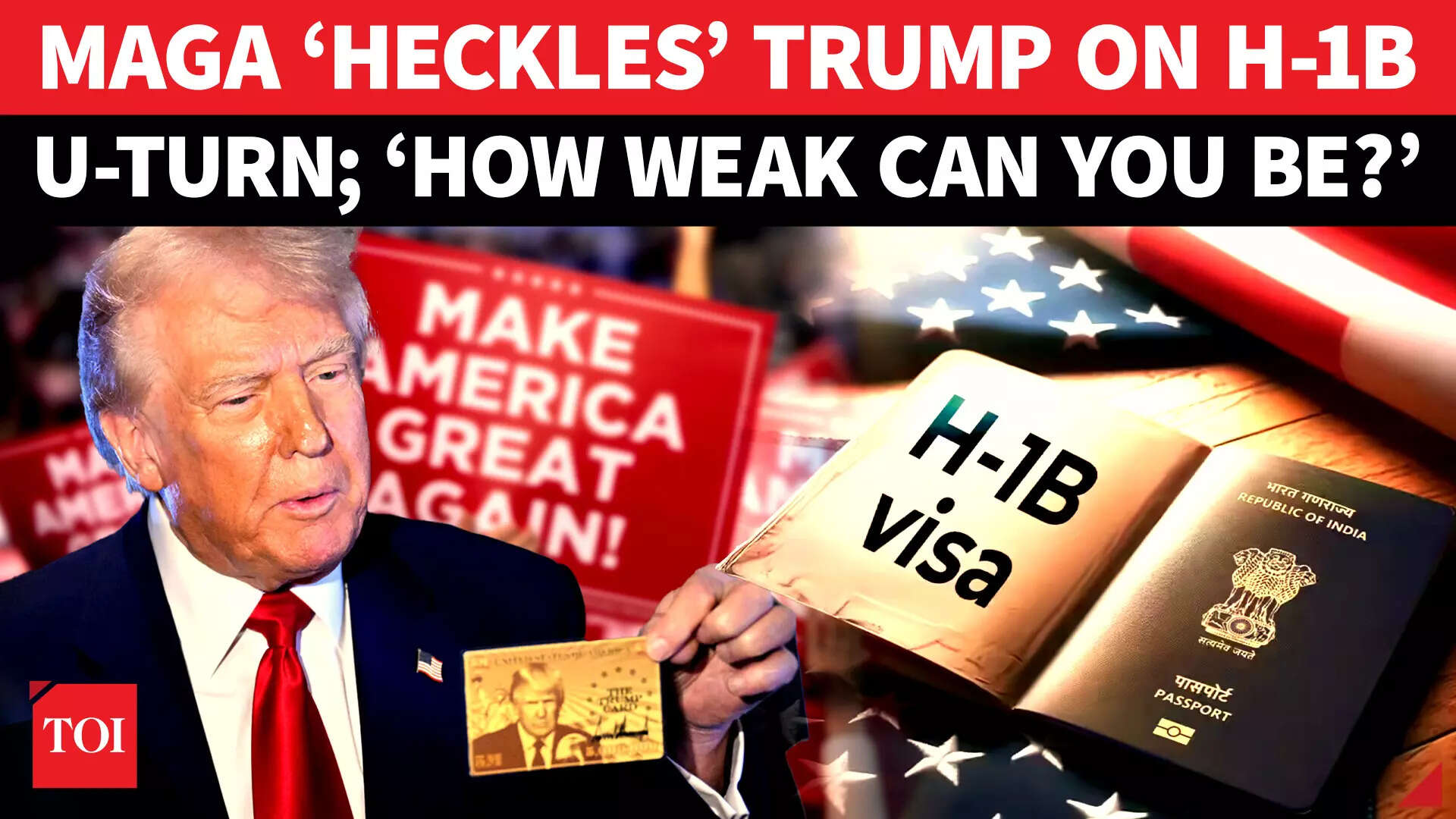 TACO Storm: MAGA Torches Trump Over $100K H-1B Fee Backtrack, Calls Him ...