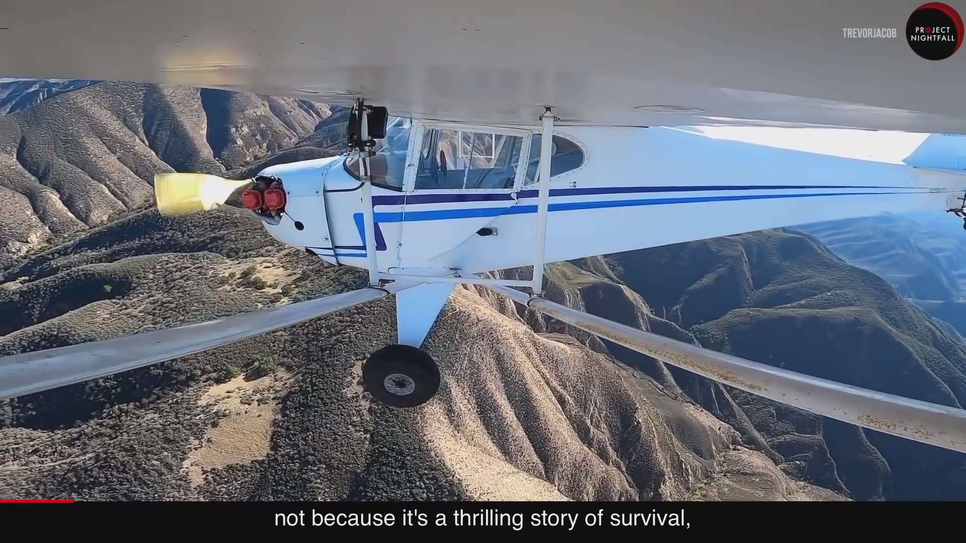 His fake airplane disaster backfired completely