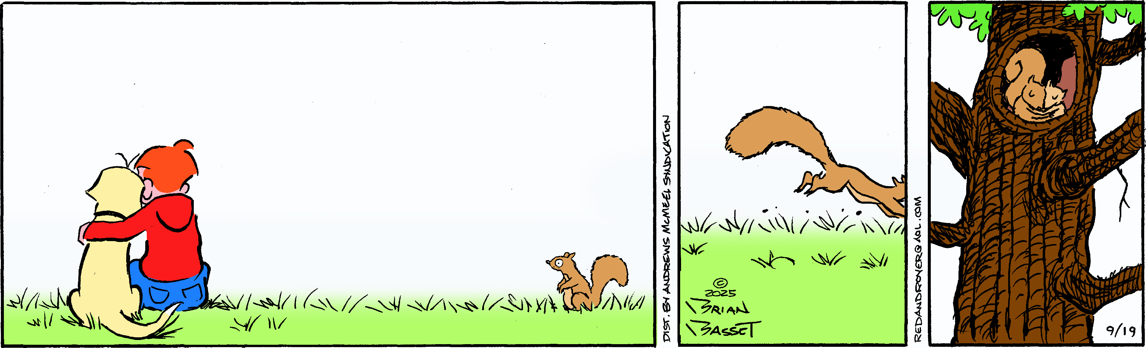 Red and Rover by Brian Basset