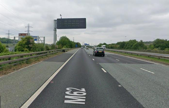 M62 closure: M62 near Castleford reopens following crash that left ...