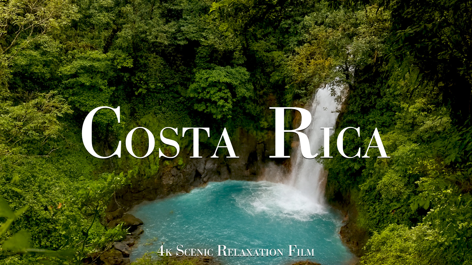 Fossefall og elver i Costa Rica – Filmet i 4K