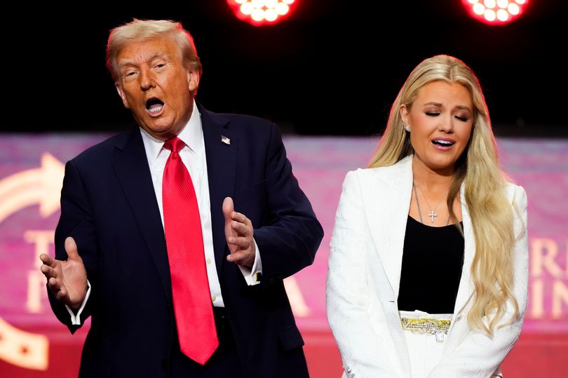 Inside Erika Kirk's glam model background and connection to Donald Trump