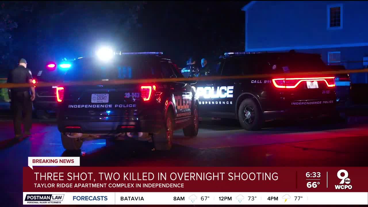 Police: 3 people shot, 2 fatally, in northern Kentucky late Sunday night