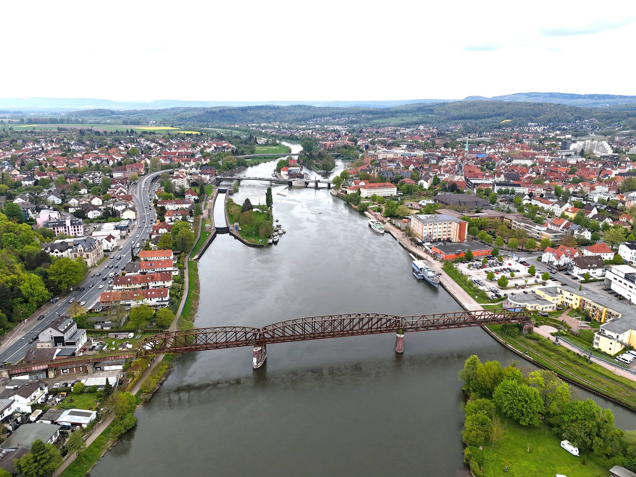 Interaktive Grafiken: Der Wasserstand der Weser bei Hameln