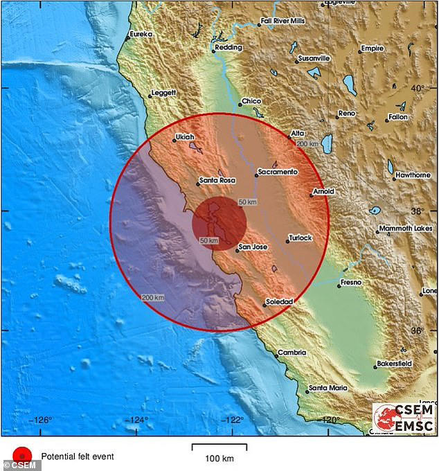 4.6-magnitude earthquake rattles San Francisco Bay
