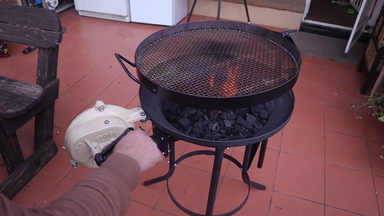 Turning a Forge into a BBQ Grill
