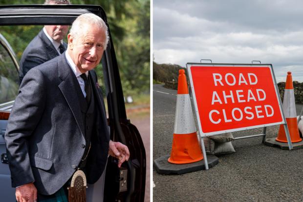 All the road closures in place for King Charles' visit to Barrow today