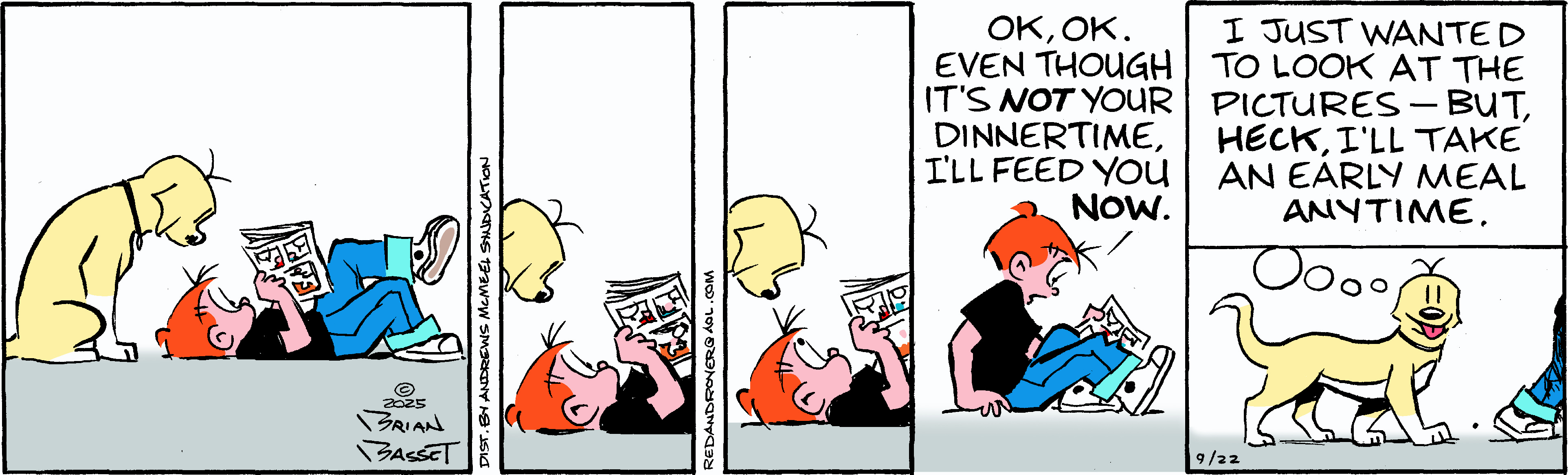 Red and Rover by Brian Basset