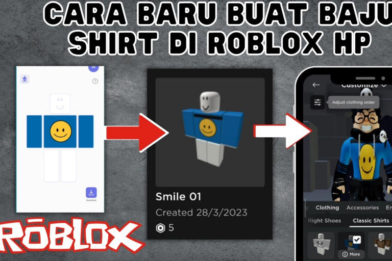 Cara Membuat T-shirt di Roblox untuk Mendapatkan Robux: Ini Langkahnya