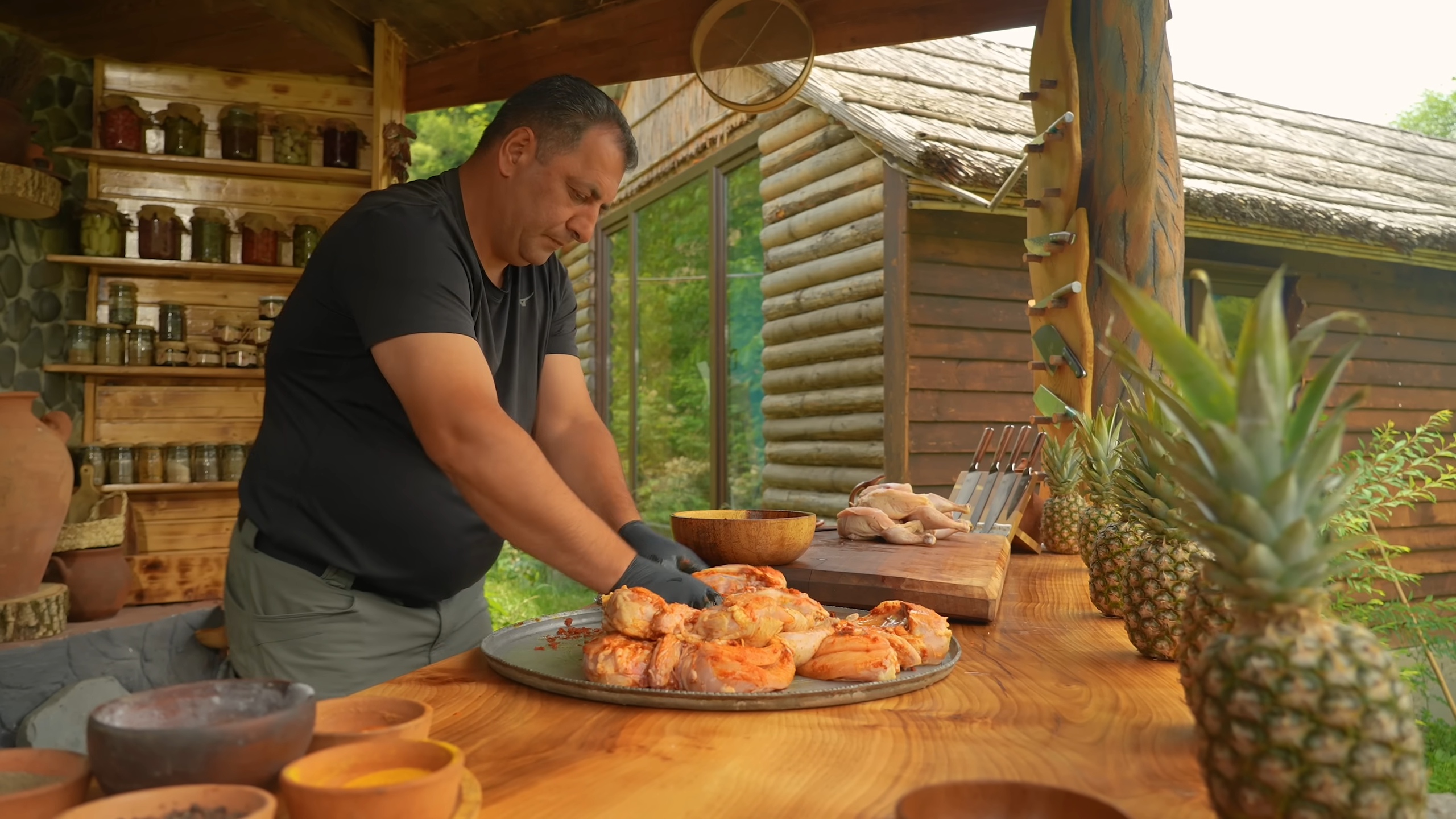 Epic Meat Feast: Wild Cooking in Nature!