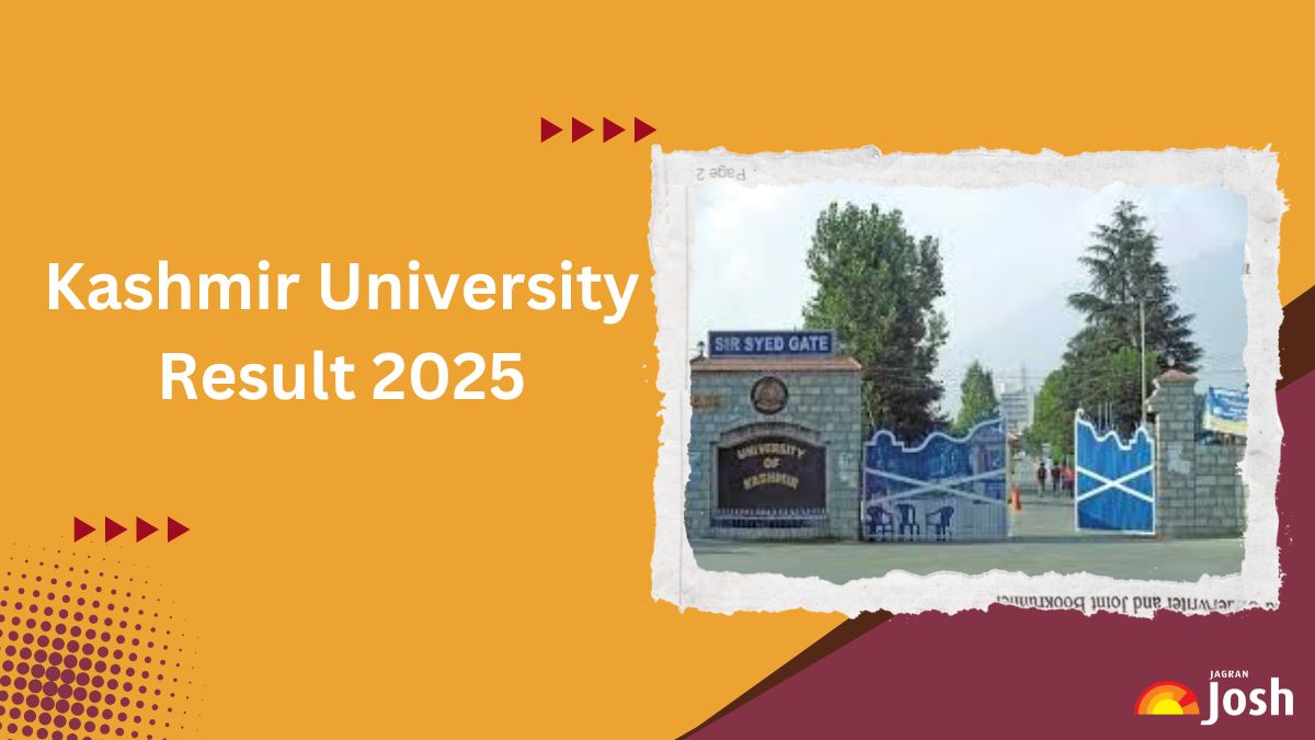 Kashmir University Result 2025 Out At Kashmiruniversity Net Download
