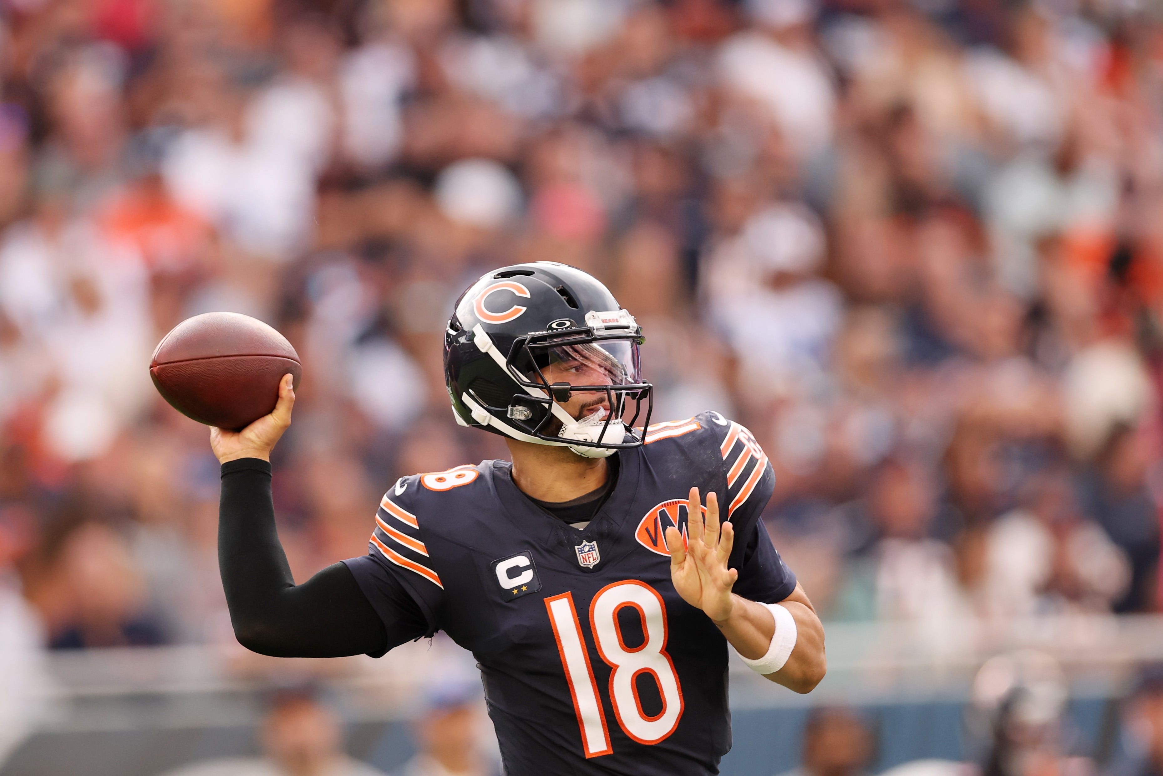 Bears' Caleb Williams and Rome Odunze are NFL leaders in touchdowns