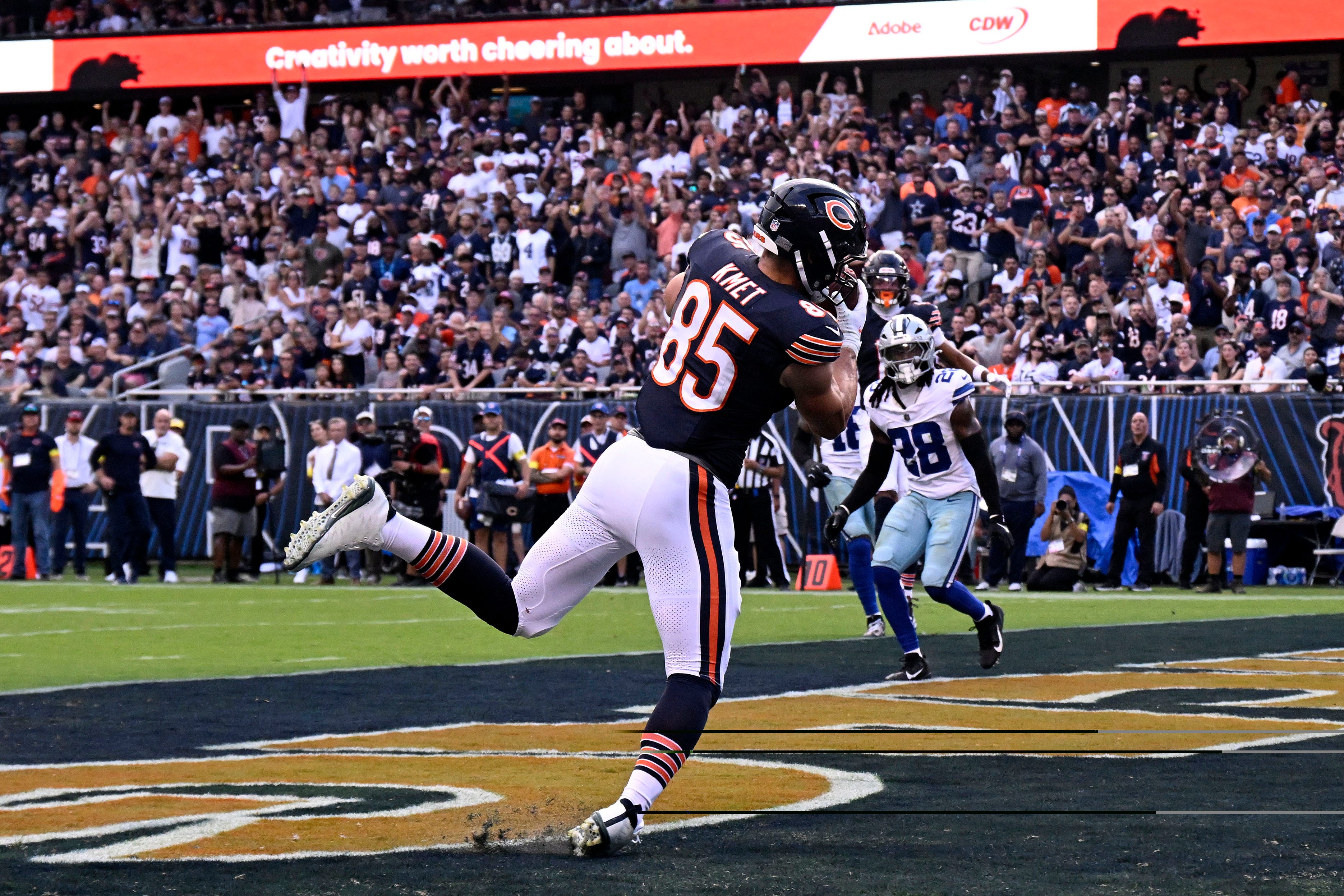 Cole Kmet says this Bears team is looking to make history