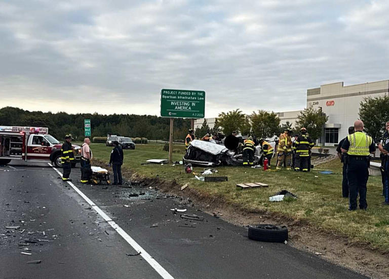 Head-On Crash Shuts Down Route 130: Police