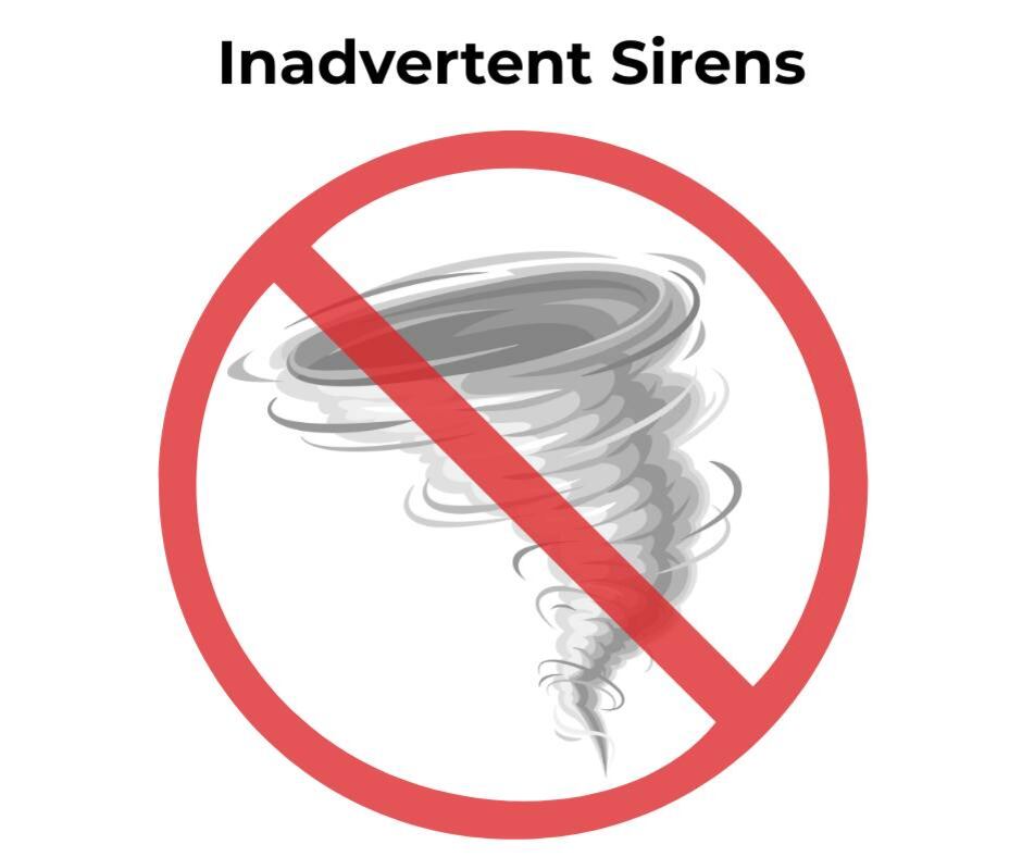 Sirens sounding Monday morning cause confusion