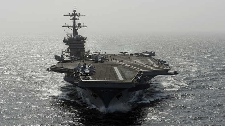 How Long Does It Take An Aircraft Carrier To Cross The Pacific?