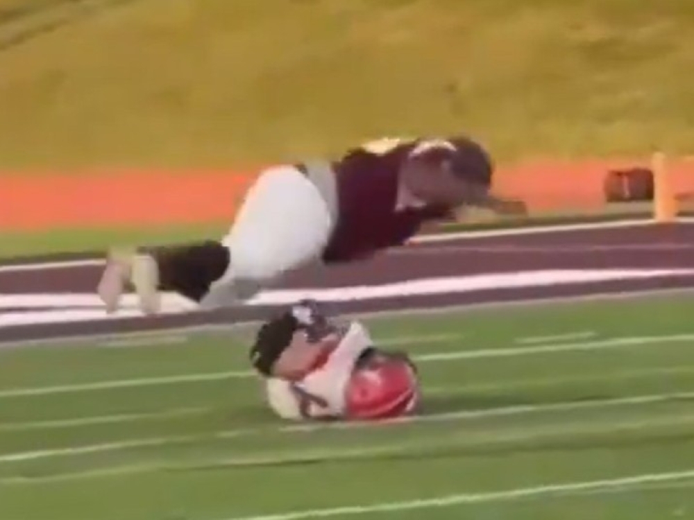 Player suffers fractured spine in shocking high school football incident