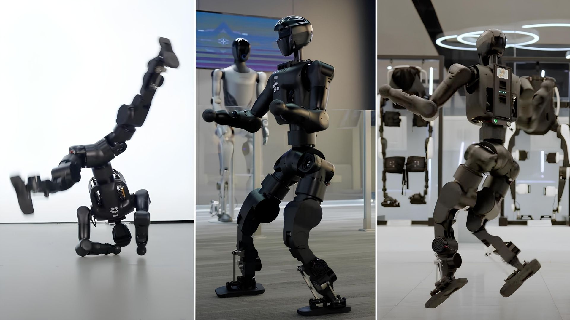 Watch: Chinese open-source humanoid robot stuns with cartwheel and 360 ...