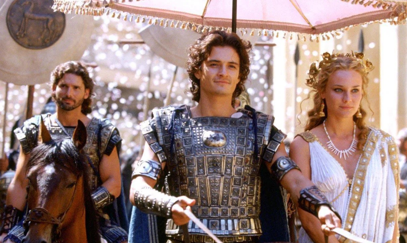 Así lucen los protagonistas de "Troya" a 21 años del estreno
