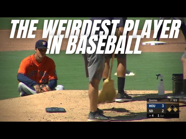 The weirdest player in baseball