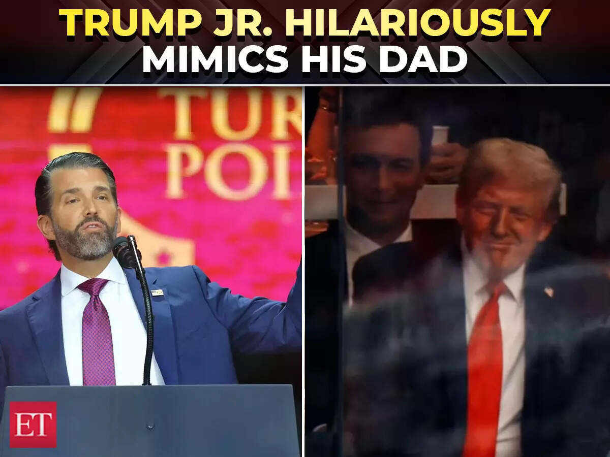 'Don, you are getting a little aggressive…': Trump Jr. mimics dad in ...
