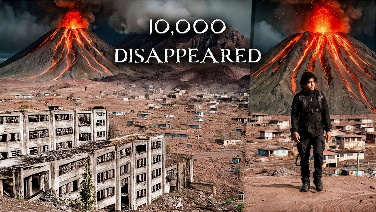 Exploring massive abandoned ghost city on volcanic island