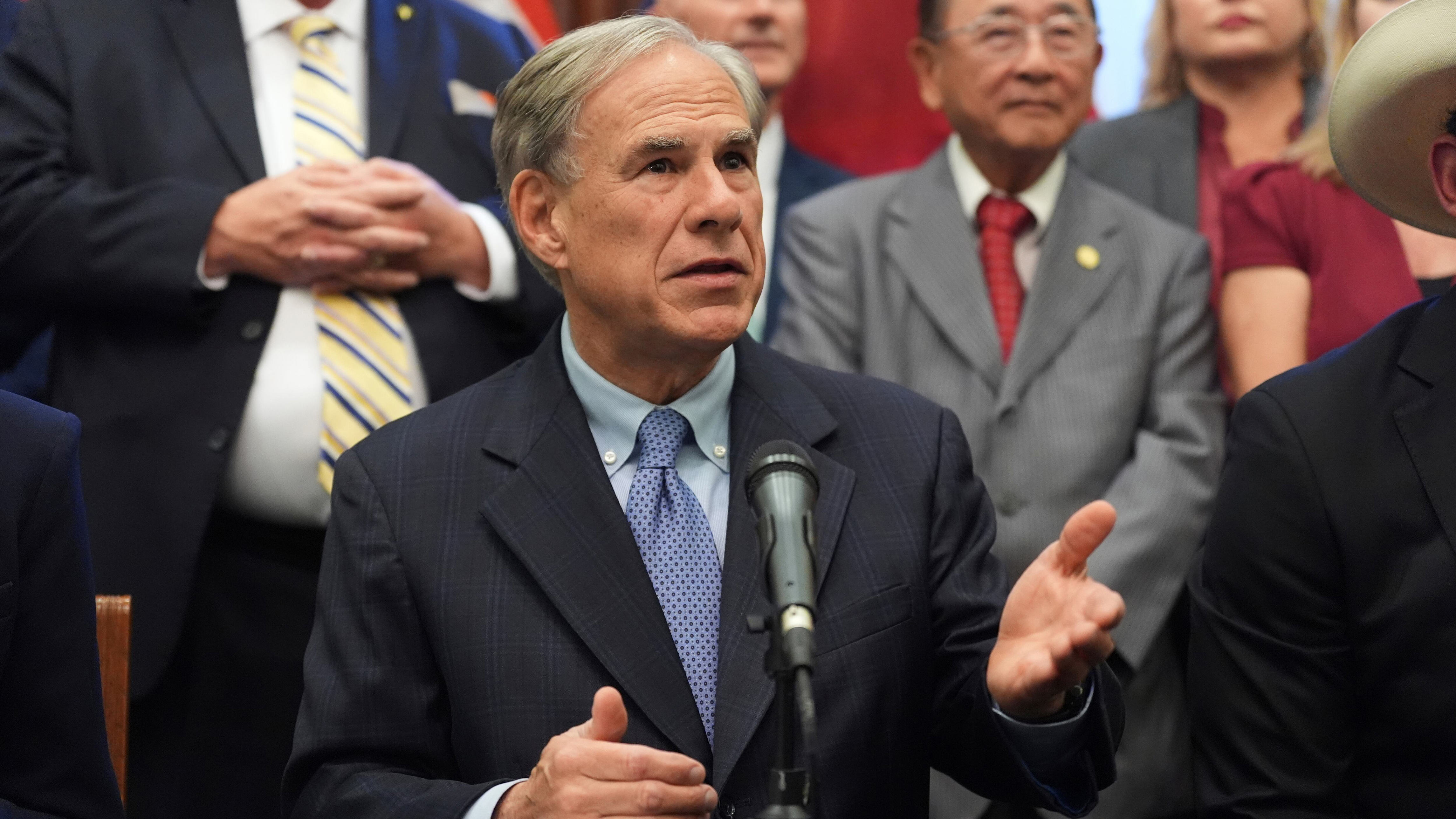 Texas Gov. Greg Abbott announces run for fourth term, touts property ...
