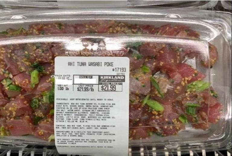 Ahi tuna product sold at Costco in Florida, 32 other states recalled ...