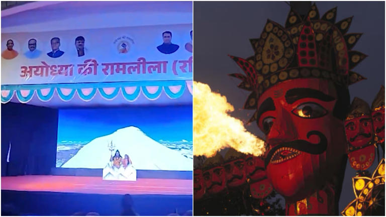 Ayodhya’s 3D Ramlila Opens With Grand Spectacle, Ravana’s 240-Foot Effigy To Mark Dussehra ...