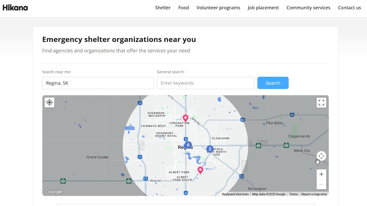 A new website hopes to support Regina people in need