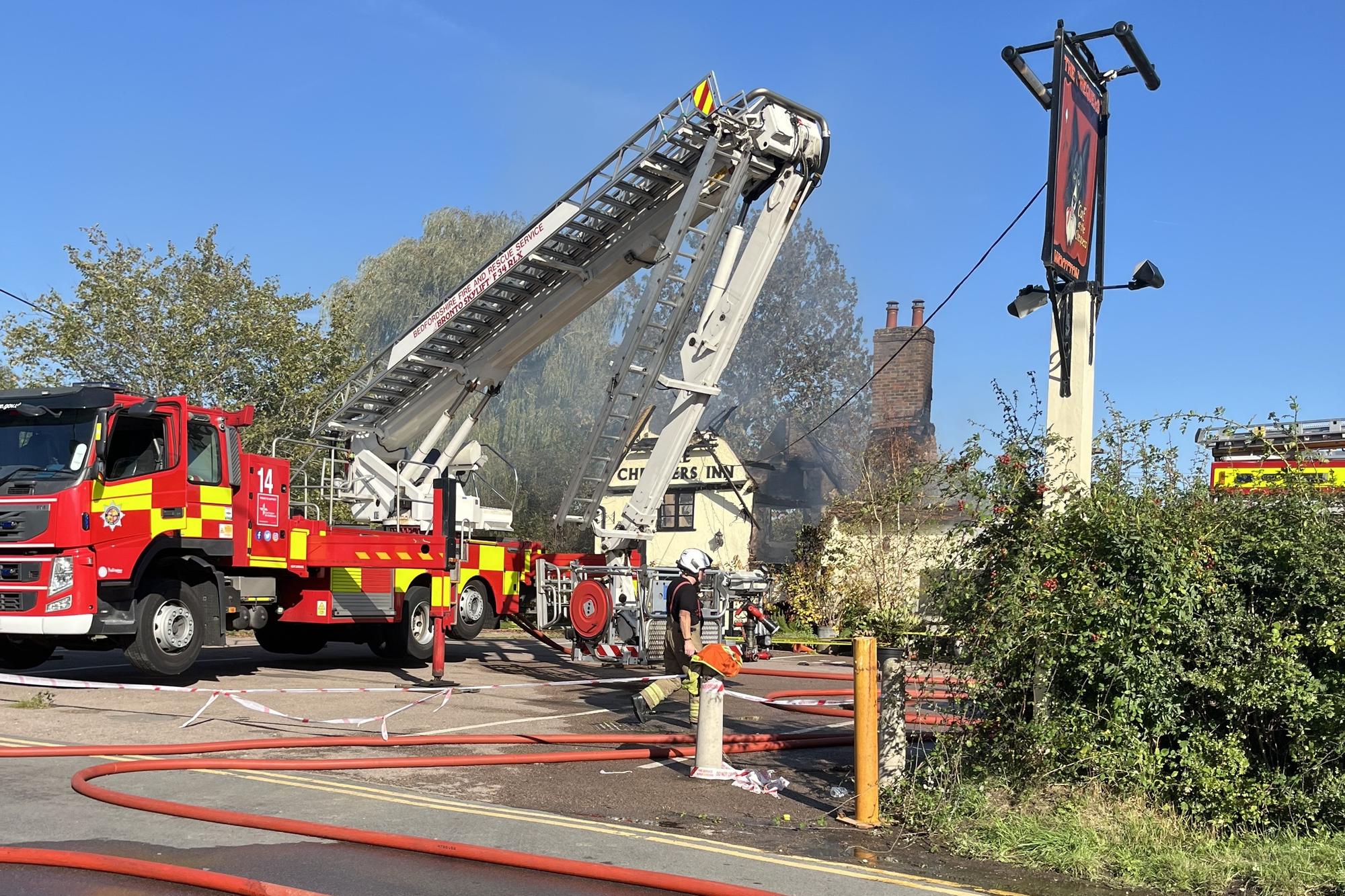 Man who died following Wootton pub fire had sustained self-inflicted ...