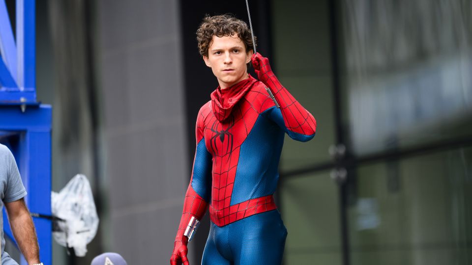 Tom Holland takes a break from filming latest ‘Spider-Man’ movie after ...