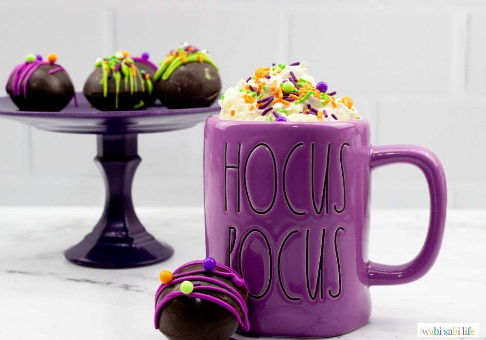The Best Hocus Pocus Hot Chocolate Bombs