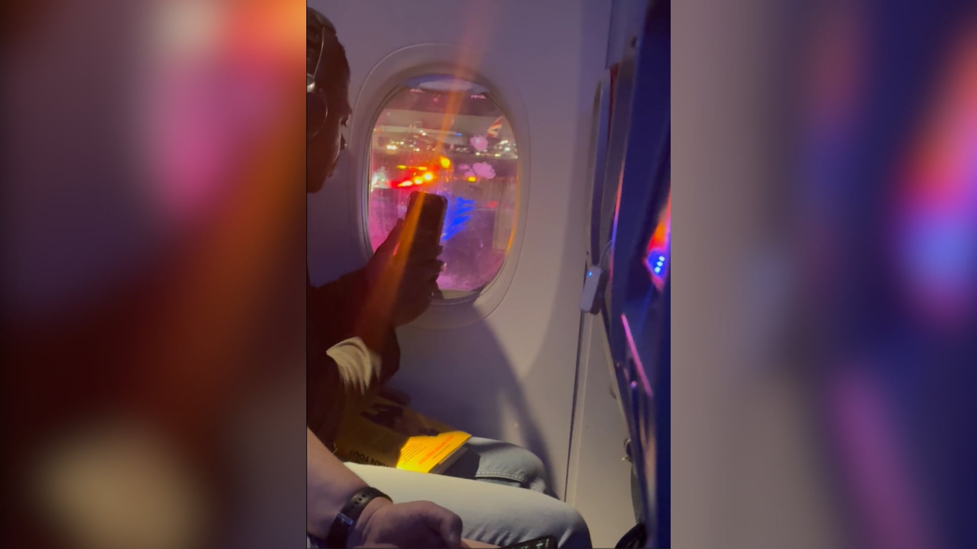 Delta flight to Sacramento experiences engine sparks, turns back around ...