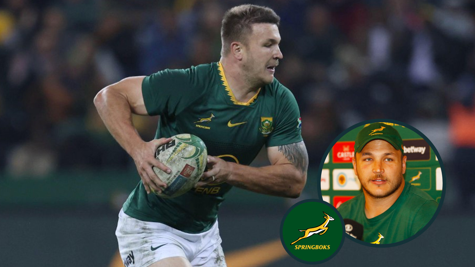 Springboks: Andre Esterhuizen reveals the ‘tough’ part of being a hybrid player